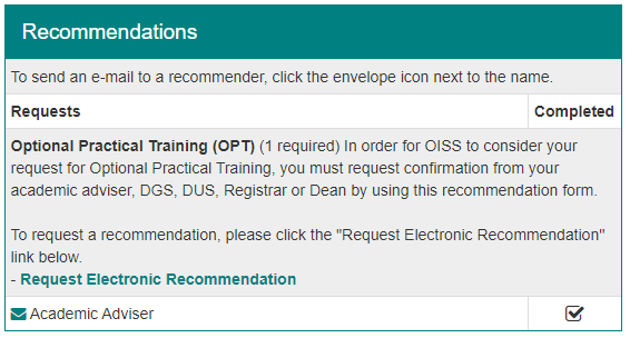 OPT Application Process | Office of International Students & Scholars